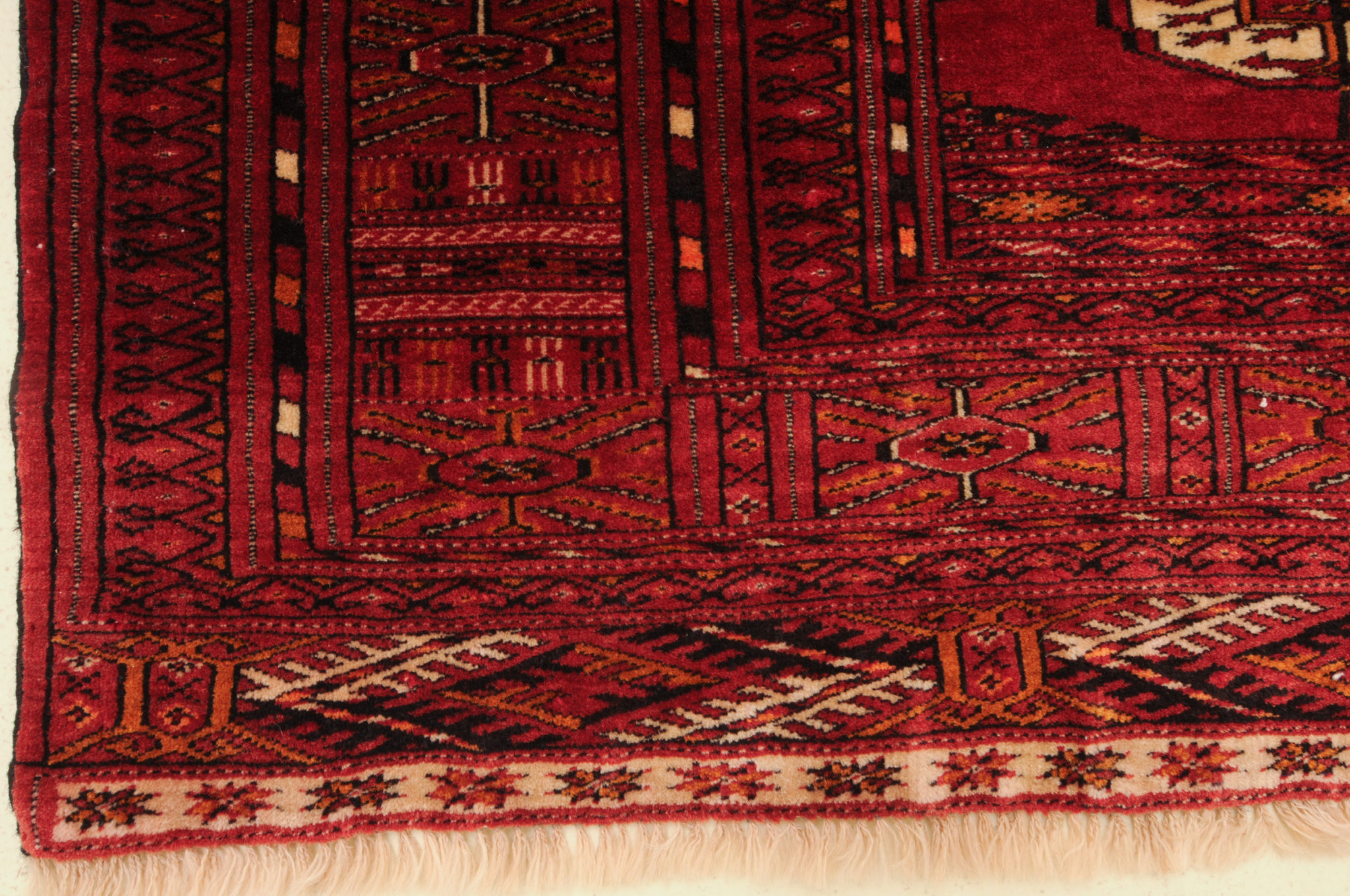 3'7" x 4'10" Turkoman Authentic Persian Rug | Catalina Rug