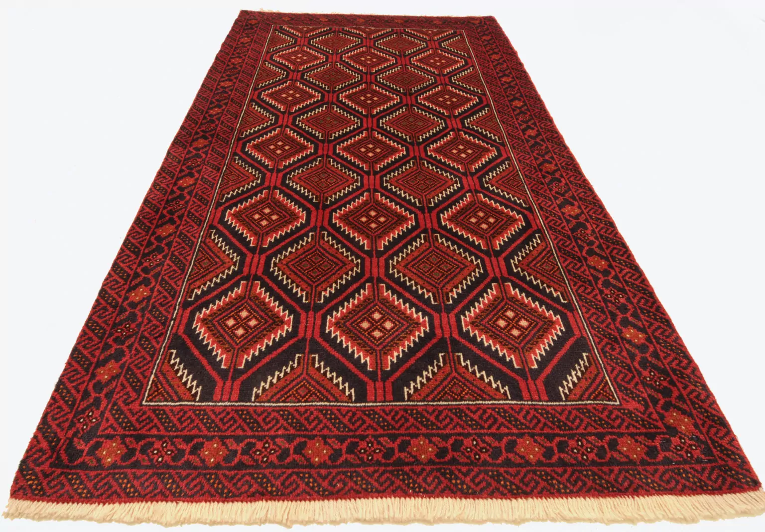 3'8" x 6'7" Balochi Authentic Persian Rug | Catalina Rug
