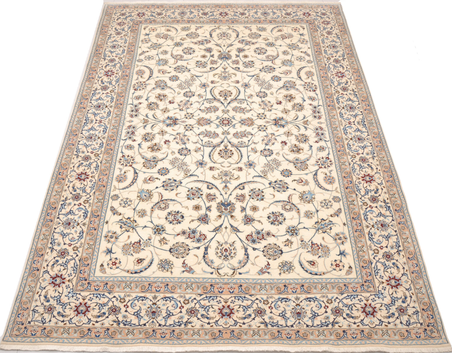 6'9" x 10'1" Nain Authentic Persian Rug | Catalina Rug
